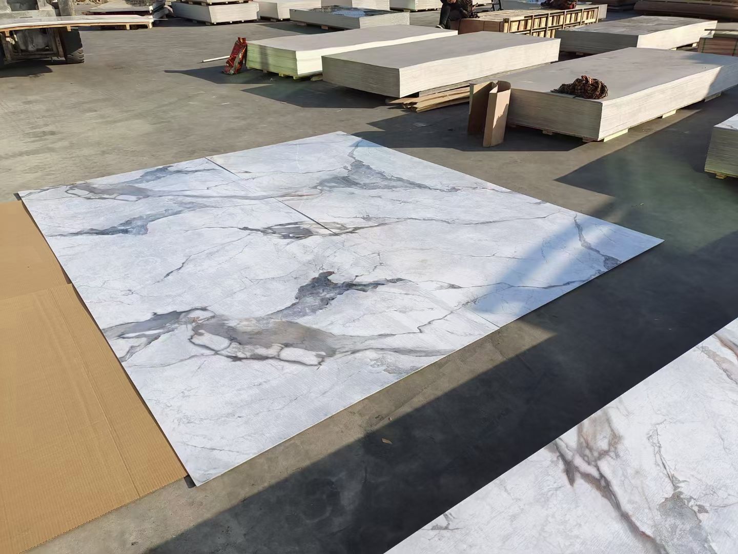 Odm Durable Waterproof Marble-style Pvc Wall Panels For Homes - Expore ...