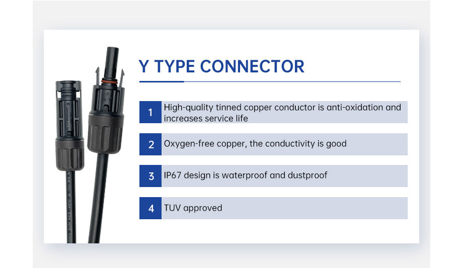 Buy Wholesale China 1m 2m 3m 5m 10m 20m 30m Tuv Solar Pv Connector Wire ...