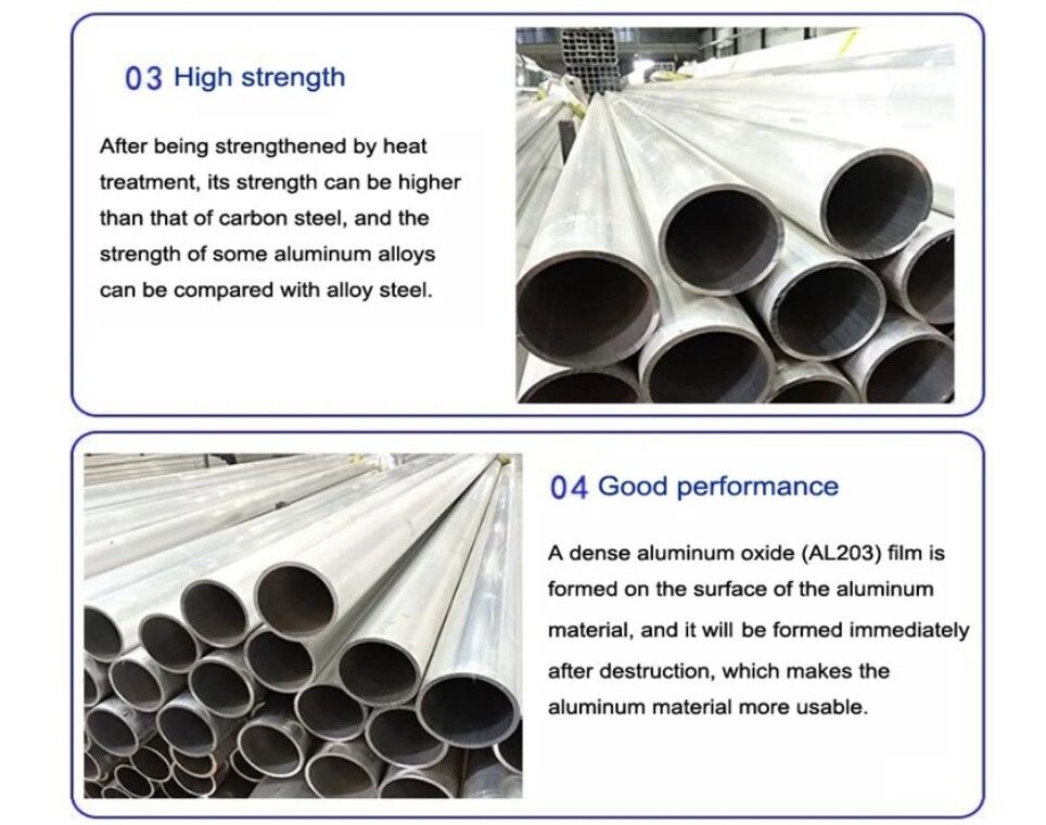 Competitive Price Aluminum Tube Pipe 3005 3006 3007 3102 Customized ...