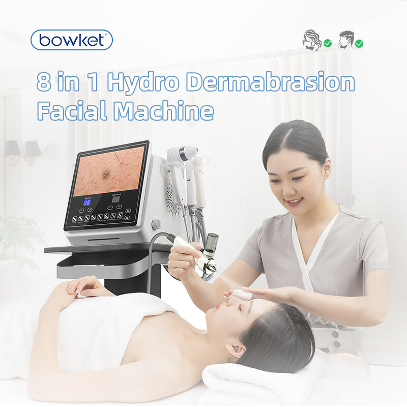 Bowket Hydro Facial Wrinkle Removing And Care Machine, Face Scanner ...