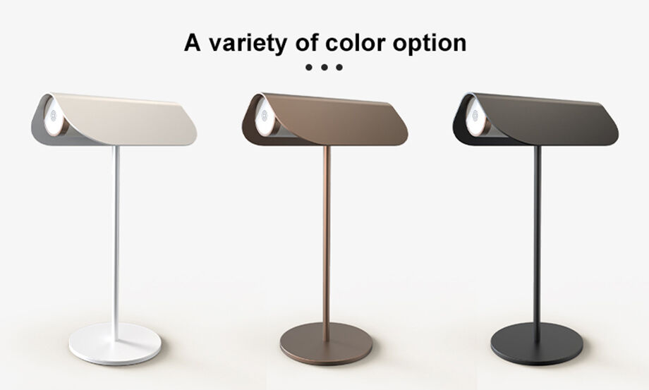Cordless Table Lamp Eye Protection Aluminum Touch Stepless Dimming ...