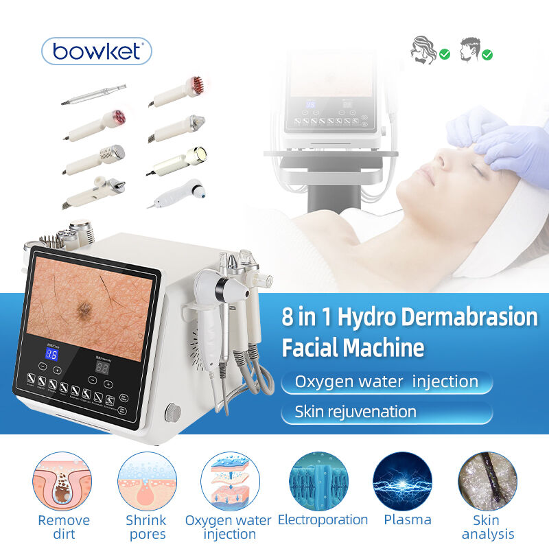 Bowket Hydro Facial Wrinkle Removing And Care Machine, Face Scanner ...