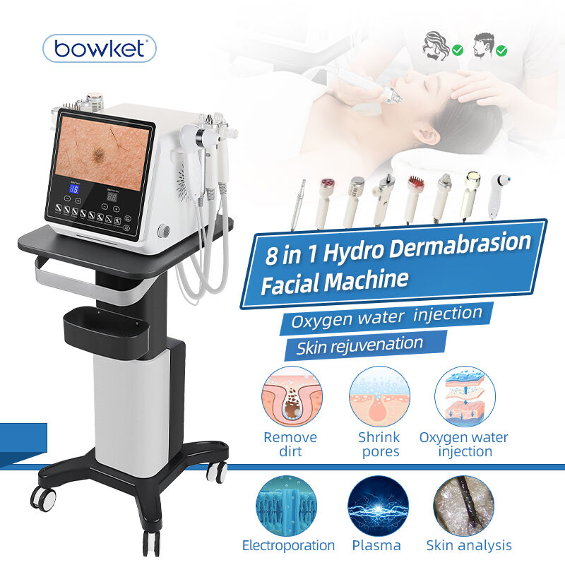Bowket Hydro Facial Wrinkle Removing And Care Machine, Face Scanner ...