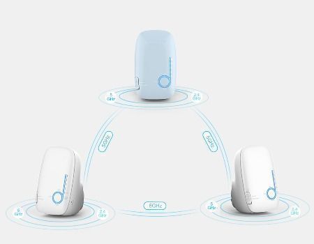 Fast Connection Wi-fi Coverage Long Range 3600mbps Touchlink Home Wi-fi ...