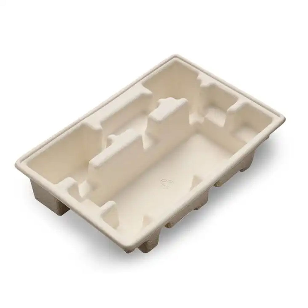 Bulk Buy China Wholesale Electronic Products Molded Pulp Tray Sugarcane ...