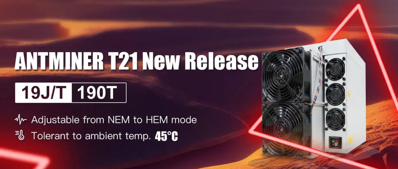 Bitmain Antminer T21 190t 3610w Bitcoin Miner Asic Miner Blockchain ...