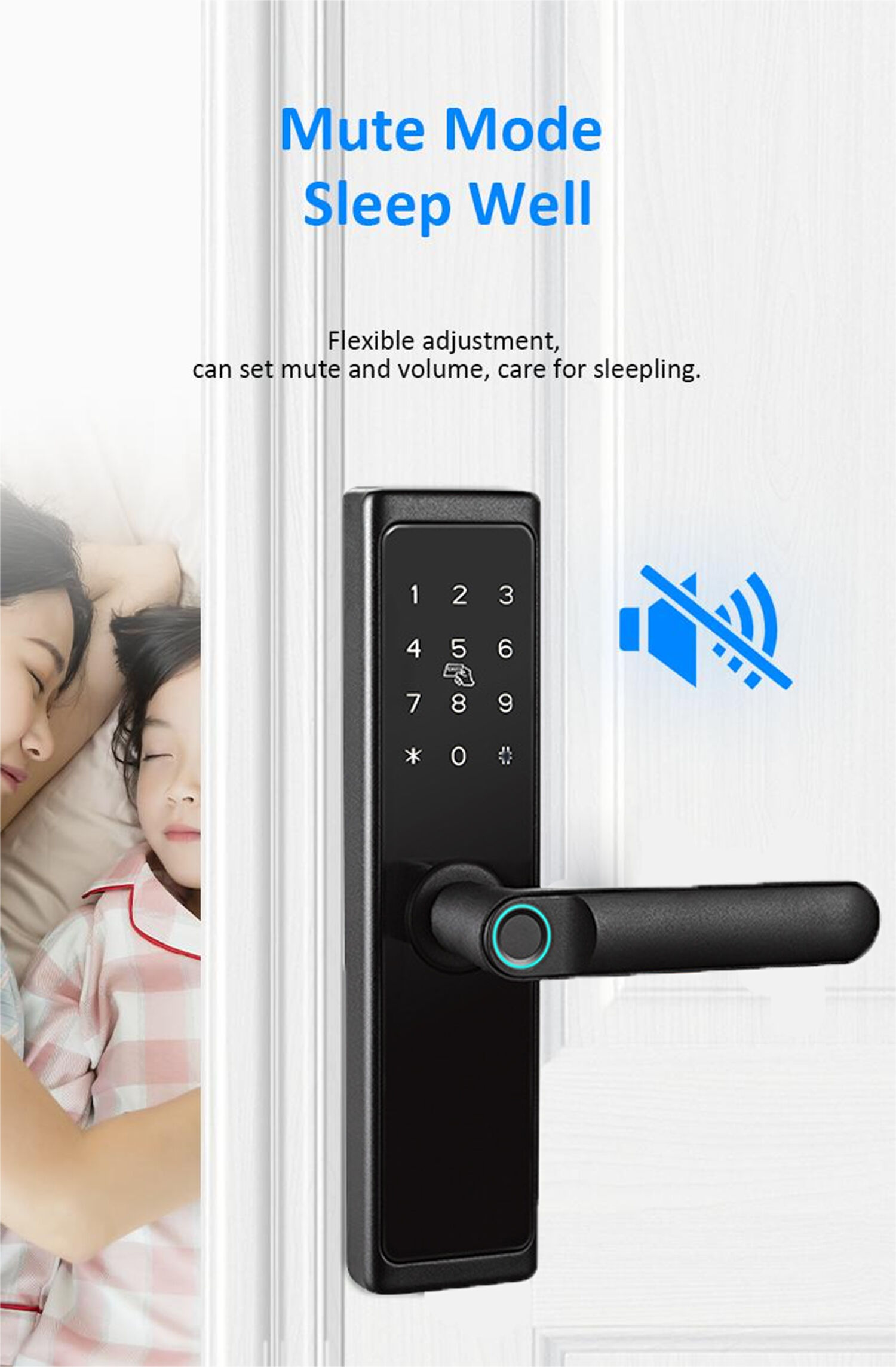Buy Wholesale China Smart Door Lock Digital Fingerprint Password Ttlock ...