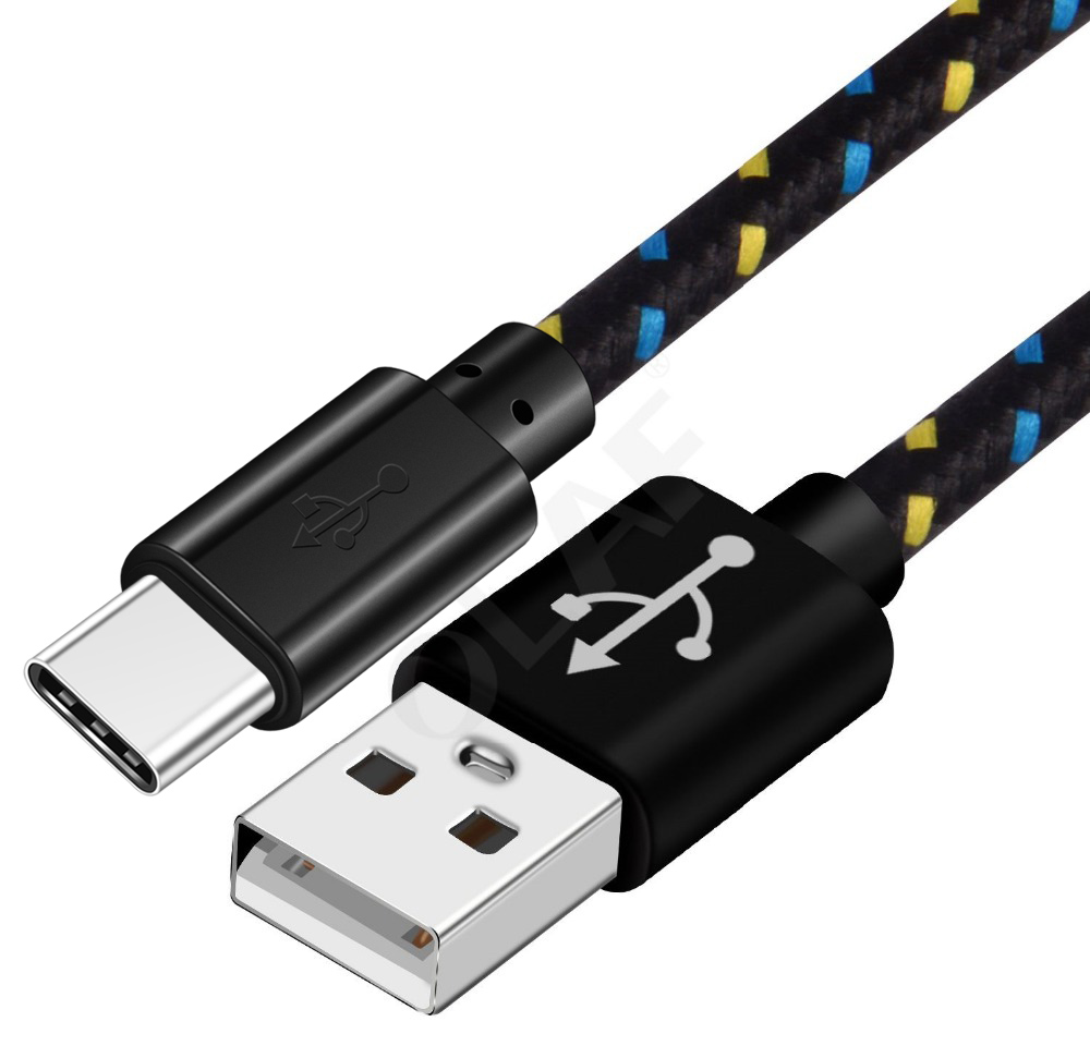 Cheap Classic Strong Braided Nylon Fast Charging Type C Usb Data Sync ...