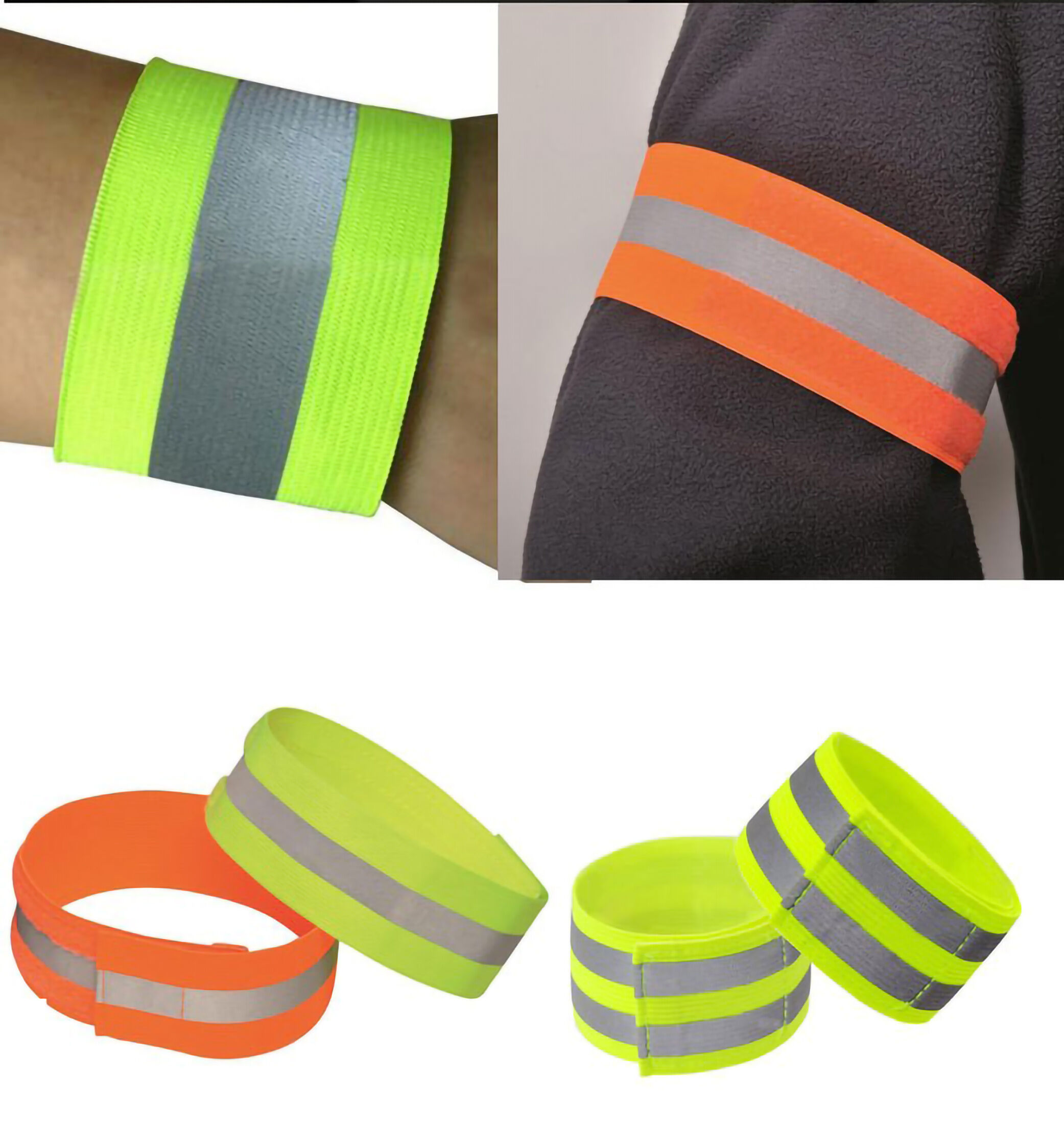Buy Wholesale China Fluorescent Running Elastic Reflective Fabric Band ...