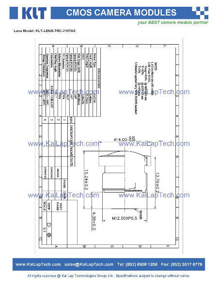 Buy Wholesale Hong Kong SAR Klt-x4mf-os02c10 V1.0 2mp Os02c10 Mipi ...