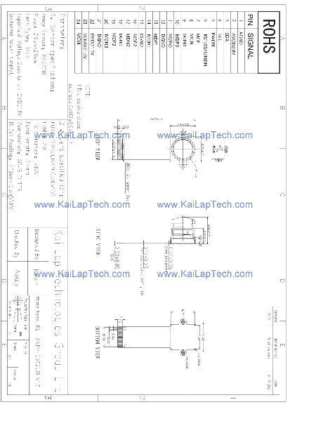 Buy Wholesale Hong Kong SAR Klt-x4mf-os02c10 V1.0 2mp Os02c10 Mipi ...