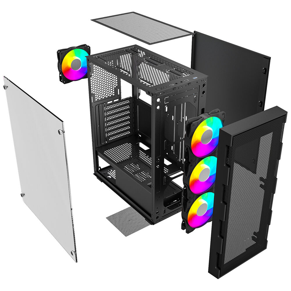 Buy Wholesale China Powercase Desktop Gaming Pc Case Wholesale Pc ...