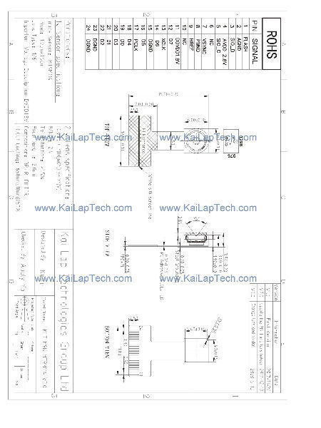 Buy Wholesale Hong Kong SAR Klt-m9k-mt9m114 V3.0 1.3mp Mt9m114 Dvp ...