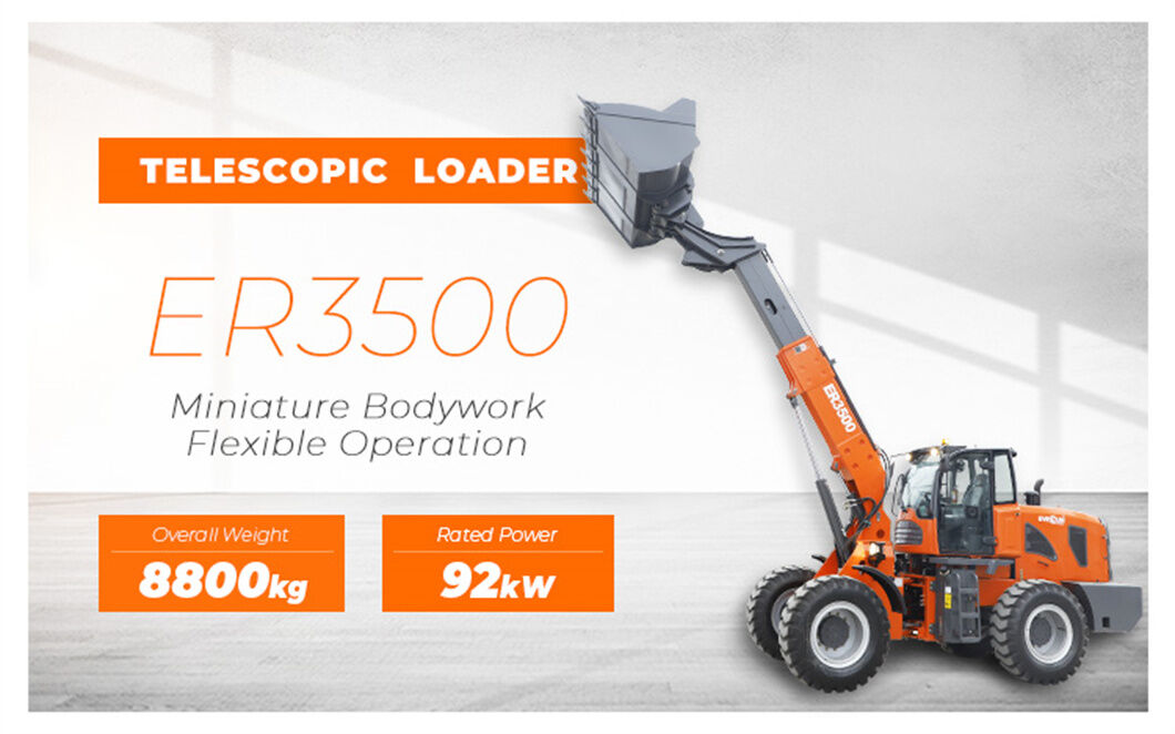 Everun Hot Sale 3ton Er3500 Machinery With Ce Approved Farm Hydraulic ...