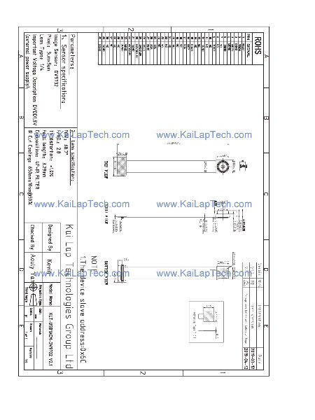 Klt-usb1acm-ov9732 V2.1 1mp Ov9732 Mipi Interface Fixed Focus Camera ...