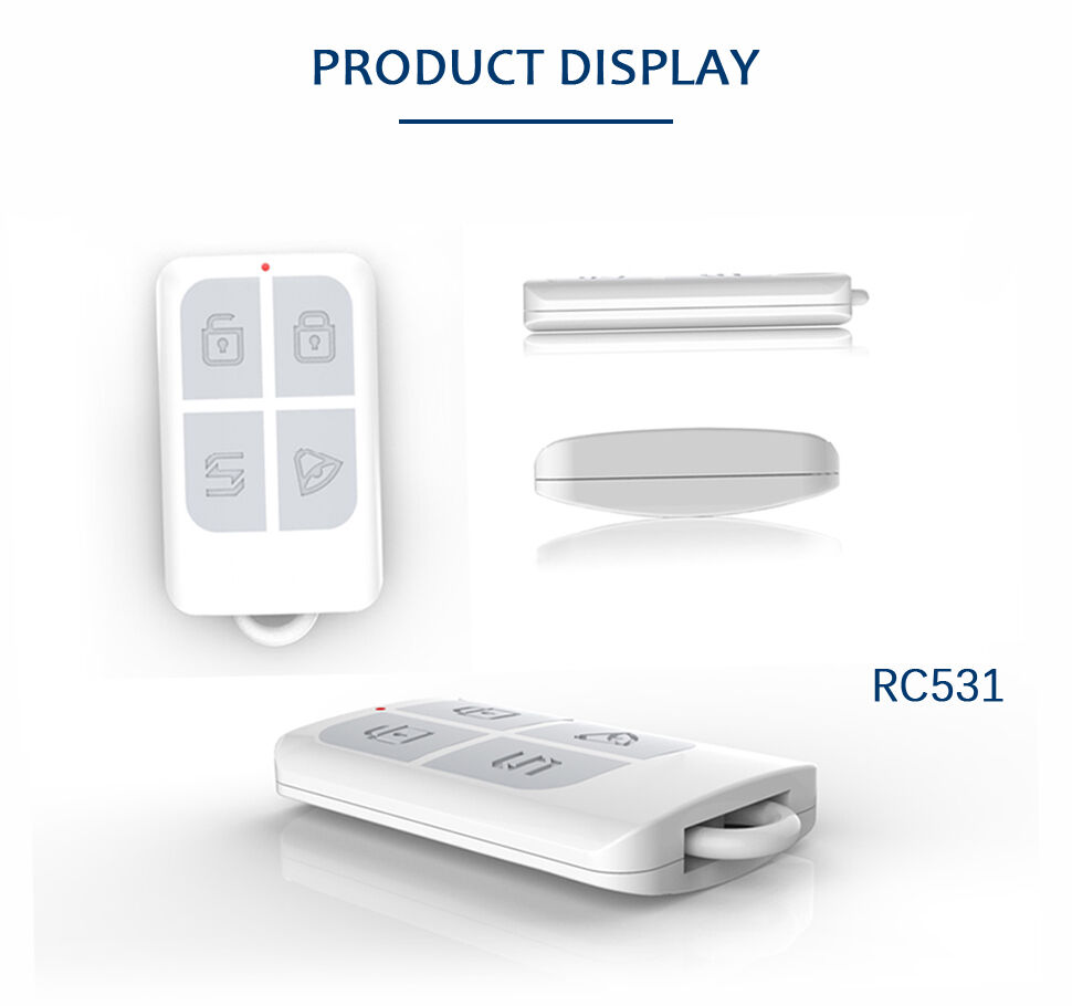 Kerui Remote Control Gsm Wifi Alarm Panel Siren Arm Disarm Sos Button ...