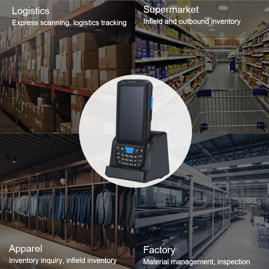 Buy Wholesale China 4g Wifi Gps Nfc Rfid 1d 2d Barcode Scanner Pda ...