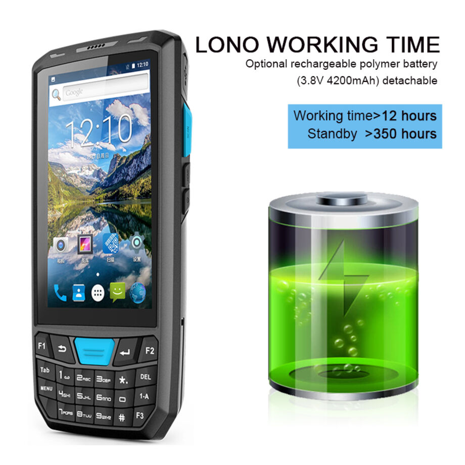 Buy Wholesale China 4g Wifi Gps Nfc Rfid 1d 2d Barcode Scanner Pda ...