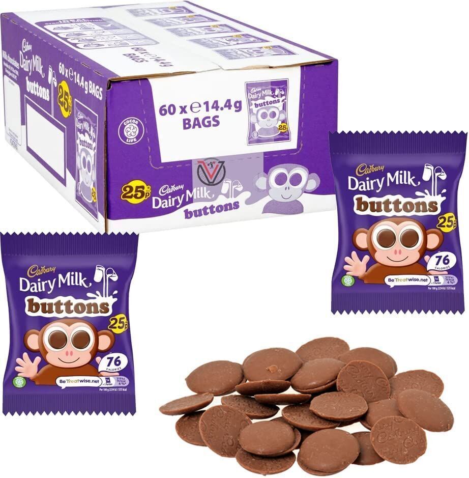 Buy Wholesale Canada Cadbury Dairy Milk Buttons Uk - 14.4g & Cadbury ...