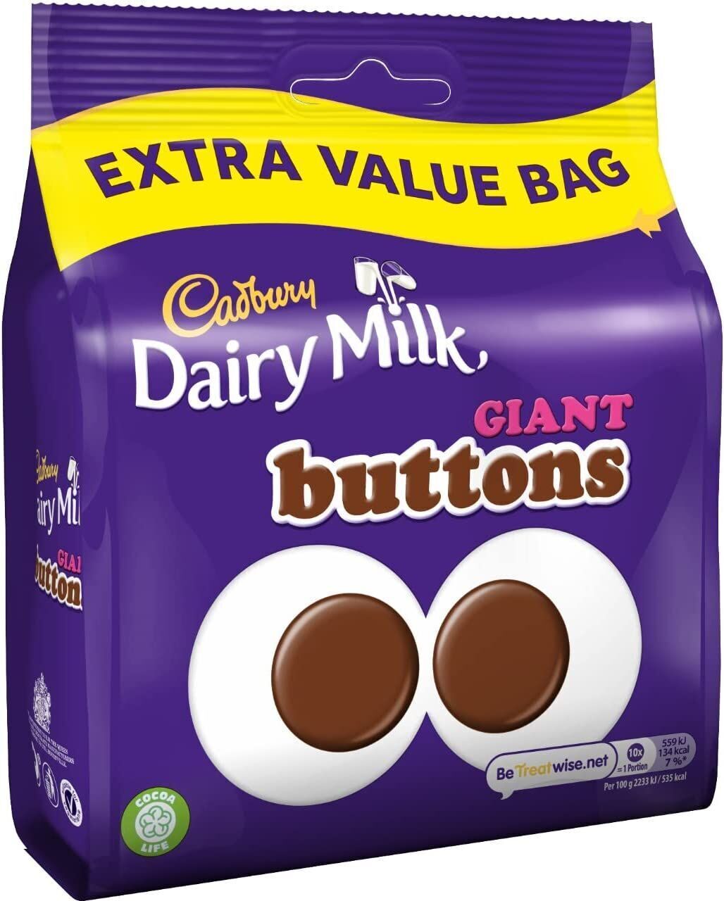 Buy Wholesale Canada Cadbury Dairy Milk Buttons Uk - 14.4g & Cadbury ...