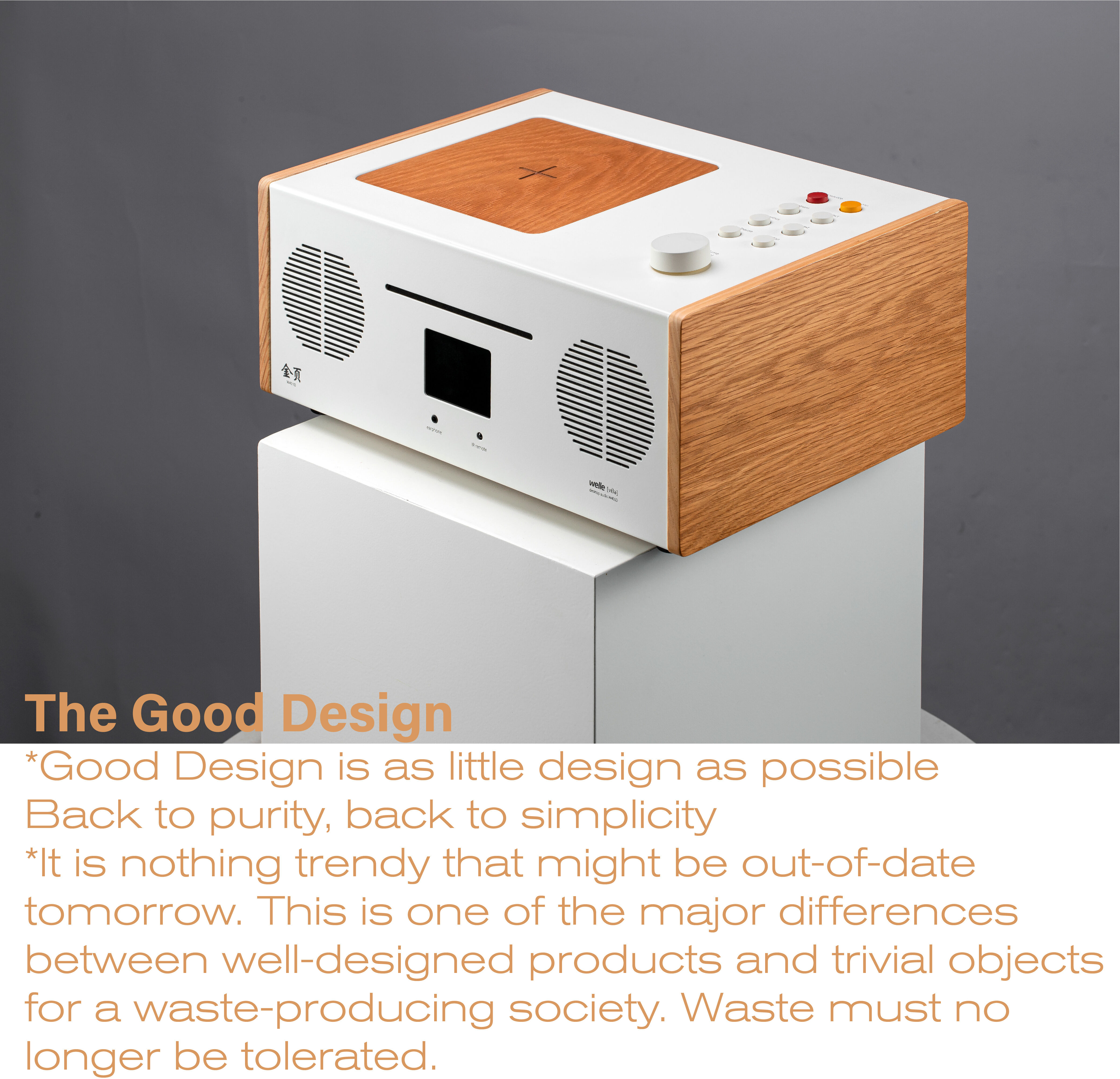 Buy Wholesale China The Good Design W401d Cd Player With Fm Radio ...