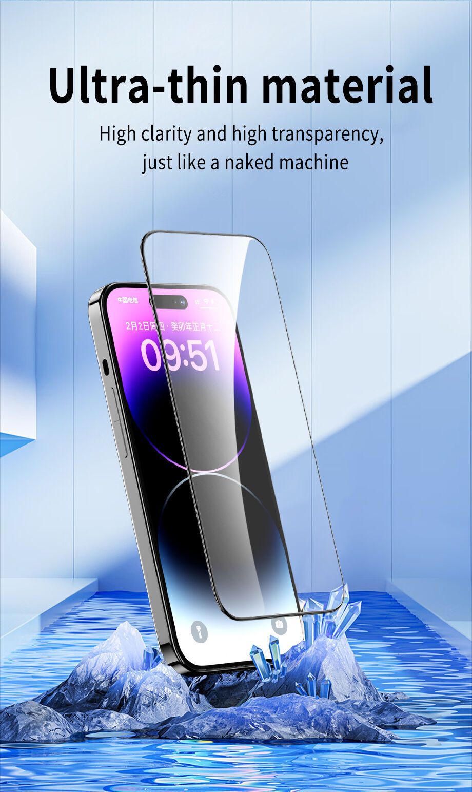 Factory Direct High Quality China Wholesale Full Glue 9h 2.5d For ...