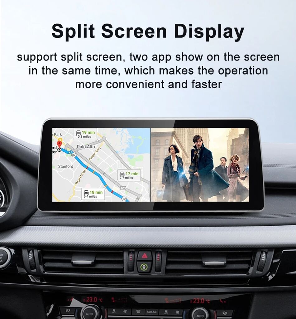 Snapdragon 665 Android 12 6+128g 8 Core Car Android Player For Bmw X5 ...