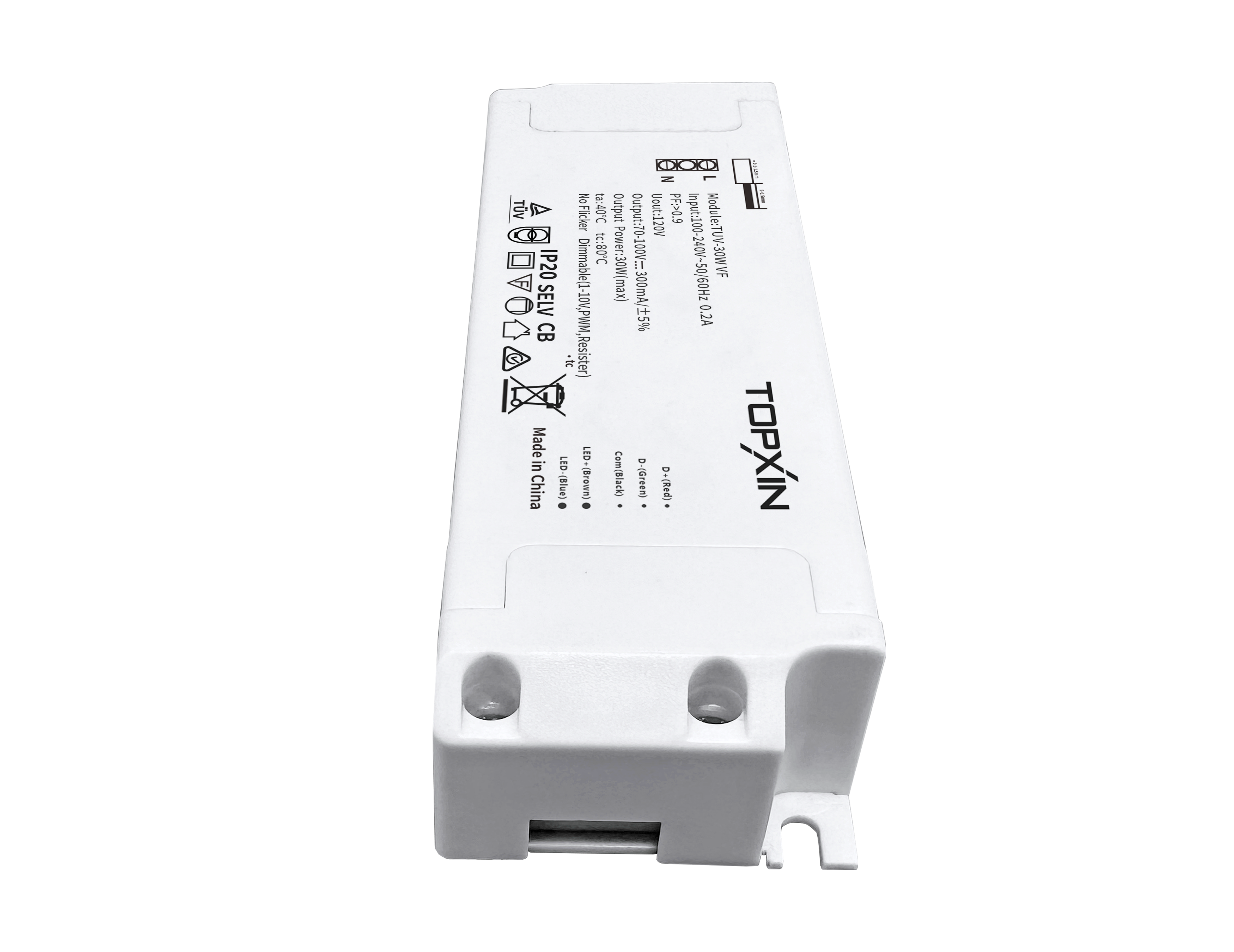 Buy Wholesale China 30w 300ma 750ma 1000ma No Flicker Isolated 20-100v ...