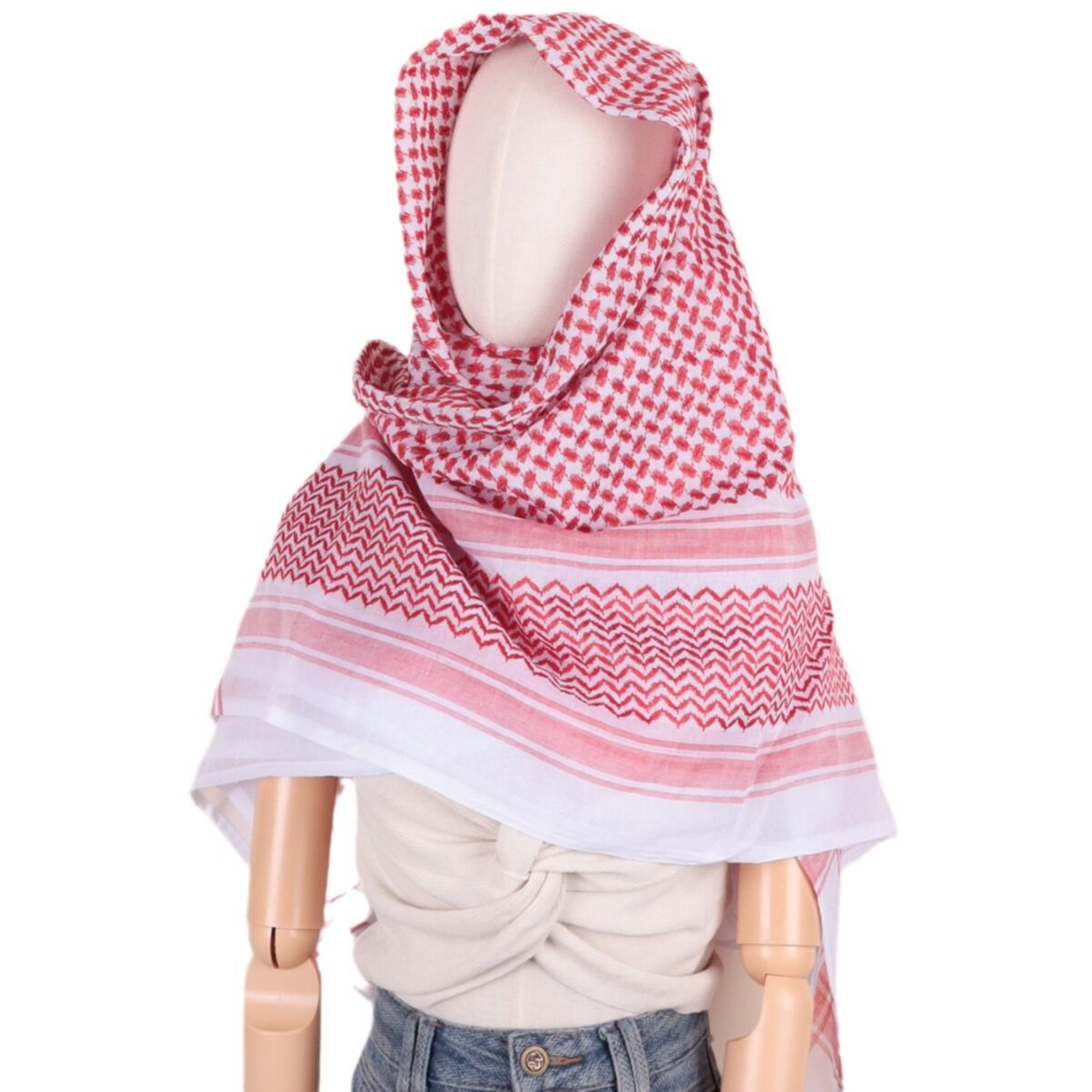 Buy Wholesale China Arab Turban Jacquard Embroidery Windproof Dust Squ ...