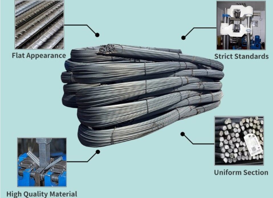 Buy Wholesale China Steel Rebar High Quality Reinforced Deformed Carbon ...