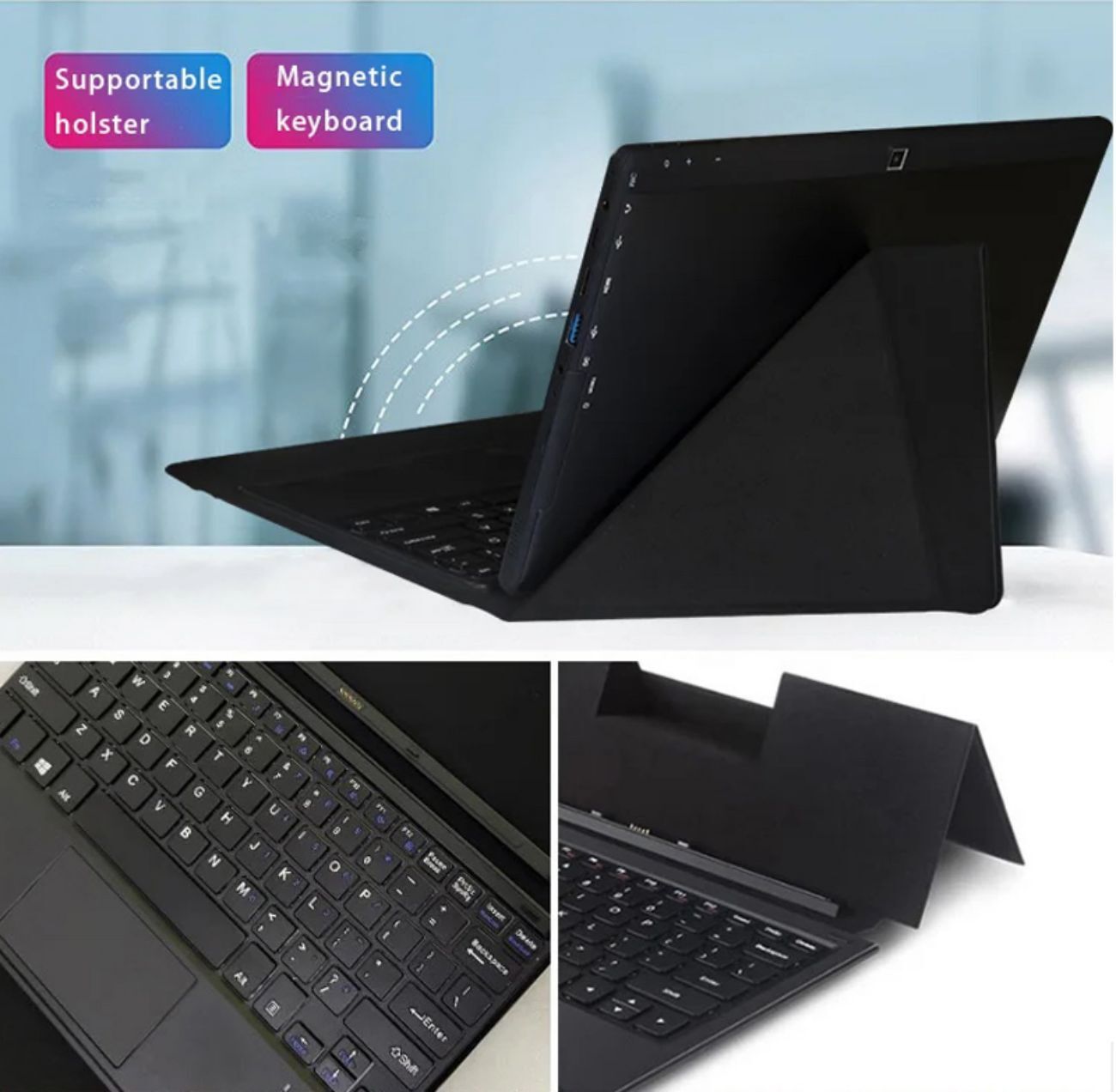 Buy Wholesale China Top Brands 10.1 Inch 2 In 1 Laptop Win 10 System ...