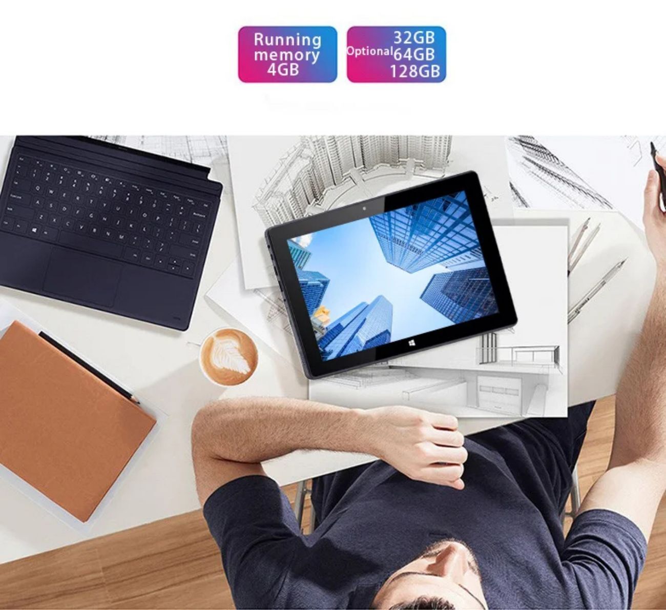 Buy Wholesale China Top Brands 10.1 Inch 2 In 1 Laptop Win 10 System ...