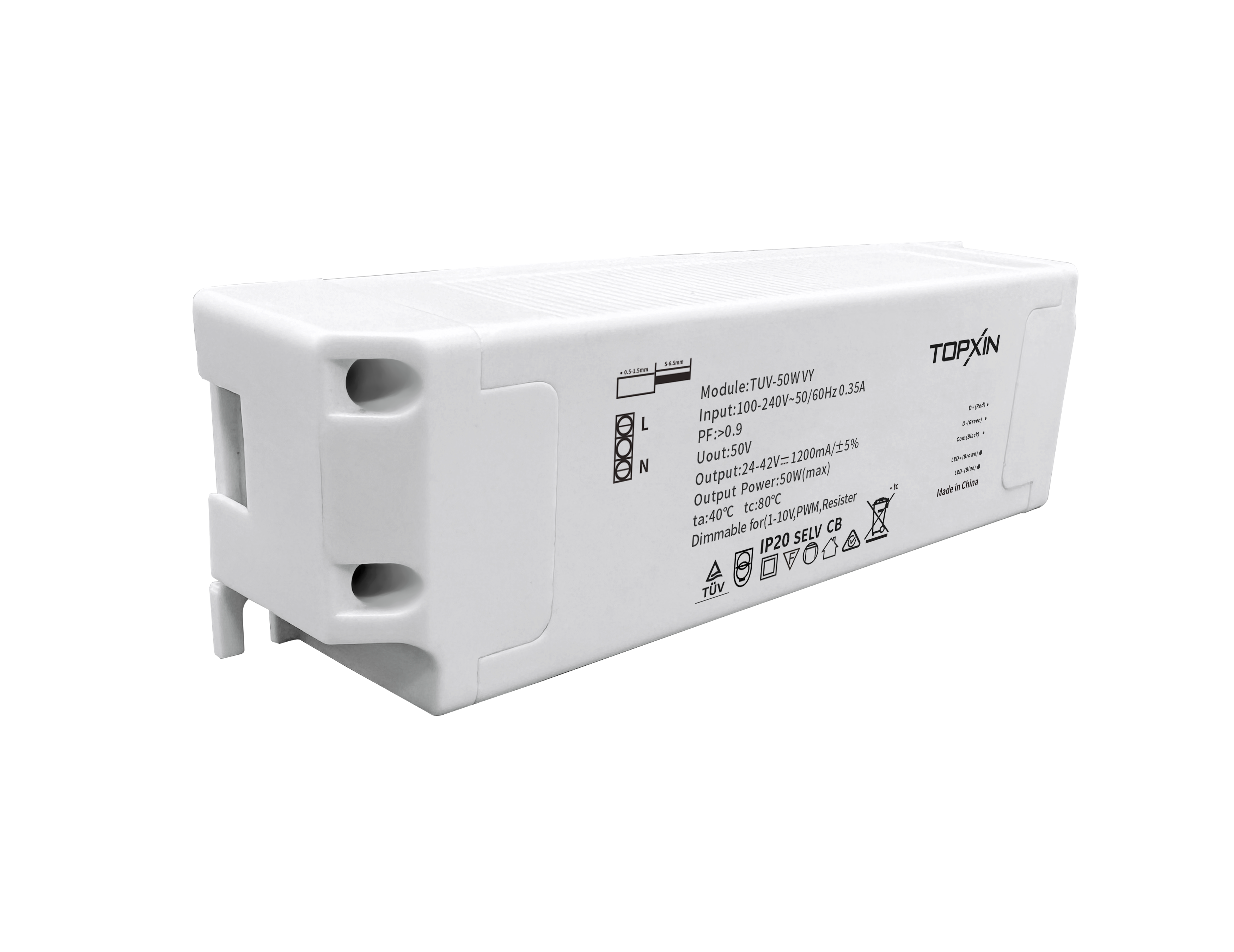 Buy Wholesale China 50w 350ma 700ma 1200ma Dimmable 1-10v Pwm ...