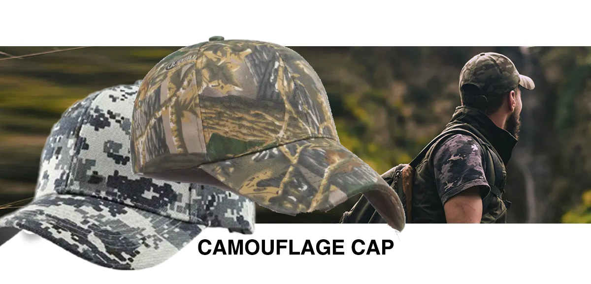 Camouflage Baseball Cap, Mesh Truck Cap, Adjustable Sun Visor, Suitable ...