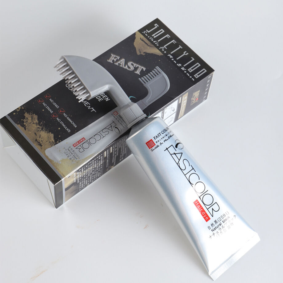 Factory Oem Customize Labels Easy Use Fully Fastcolor Hair Dye Comb ...