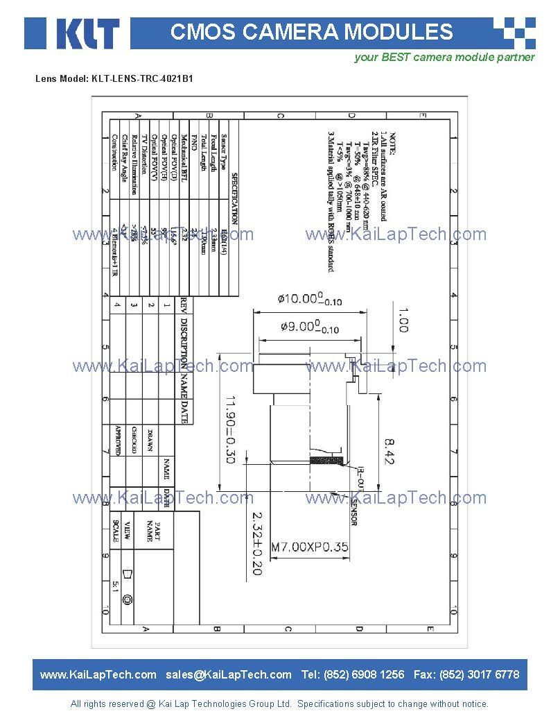 Bulk Buy Hong Kong SAR Wholesale Klt-z6mf-ov9281 V1.0 1mp Ov9281 Global ...