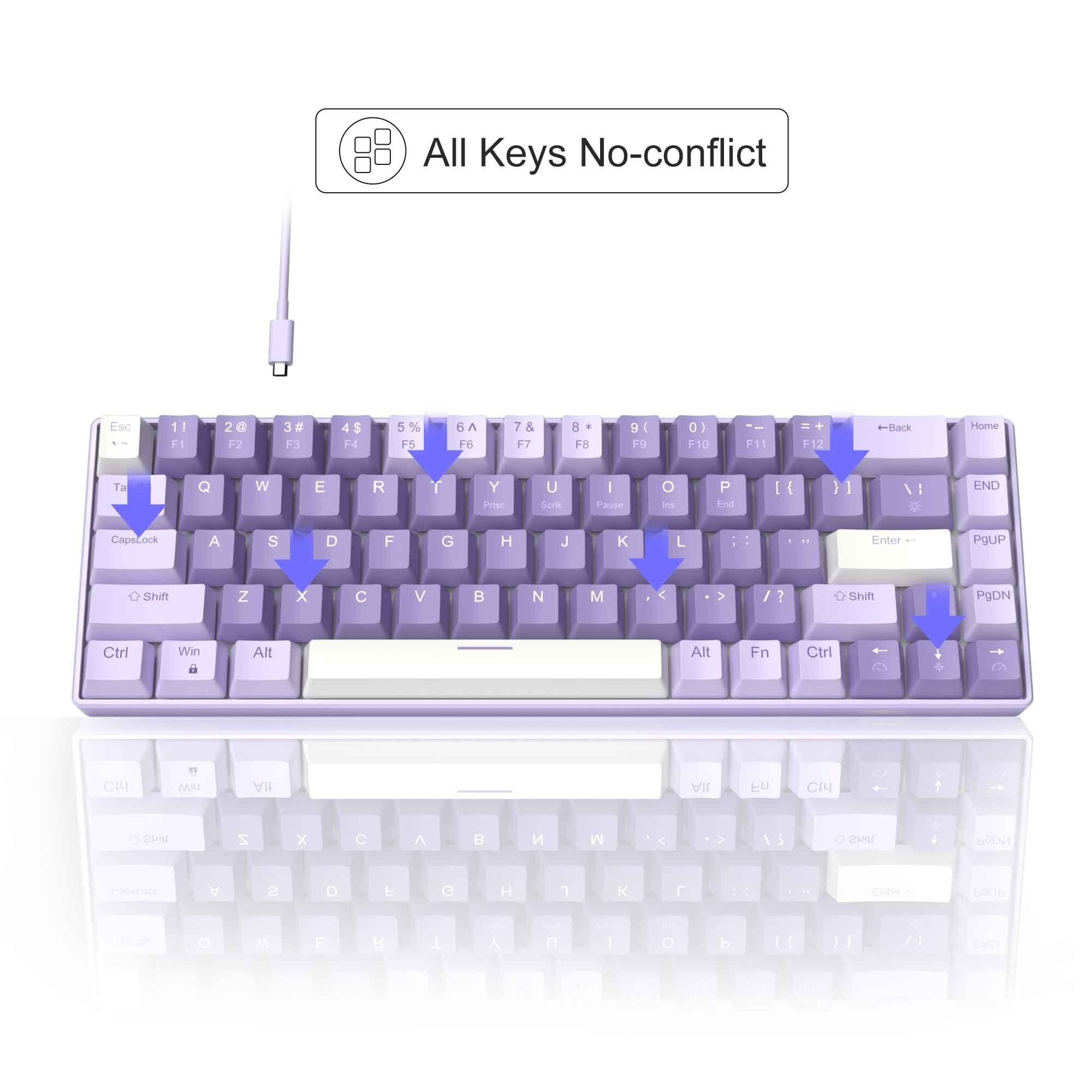 Buy Wholesale China Magegee Mk-box Compact 65% Mechanical Gaming ...