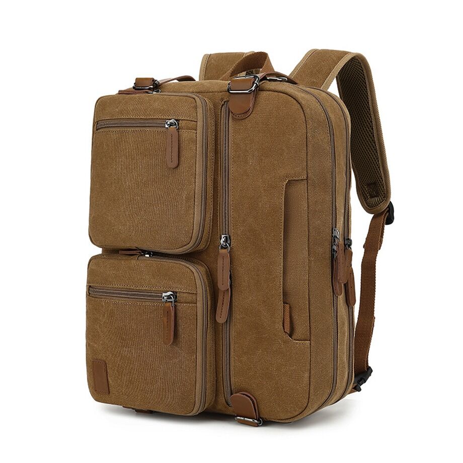 Multifunctional 3 In 1 Large Capacity Business Travel Canvas Men ...