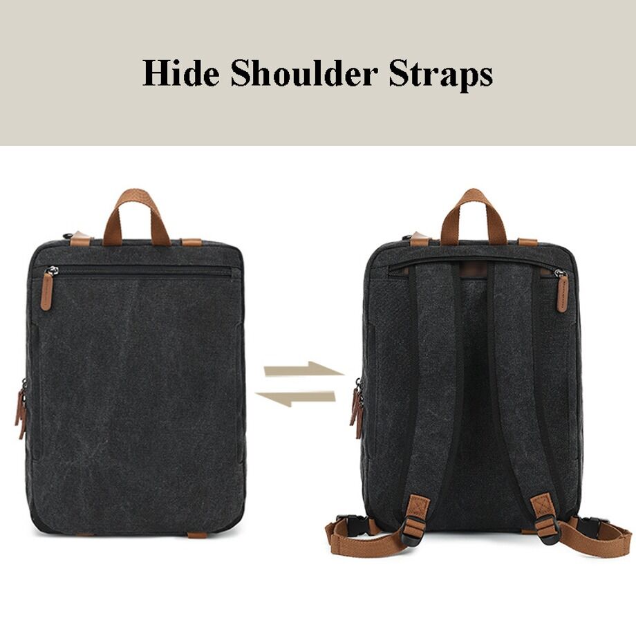 Multifunctional 3 In 1 Large Capacity Business Travel Canvas Men ...