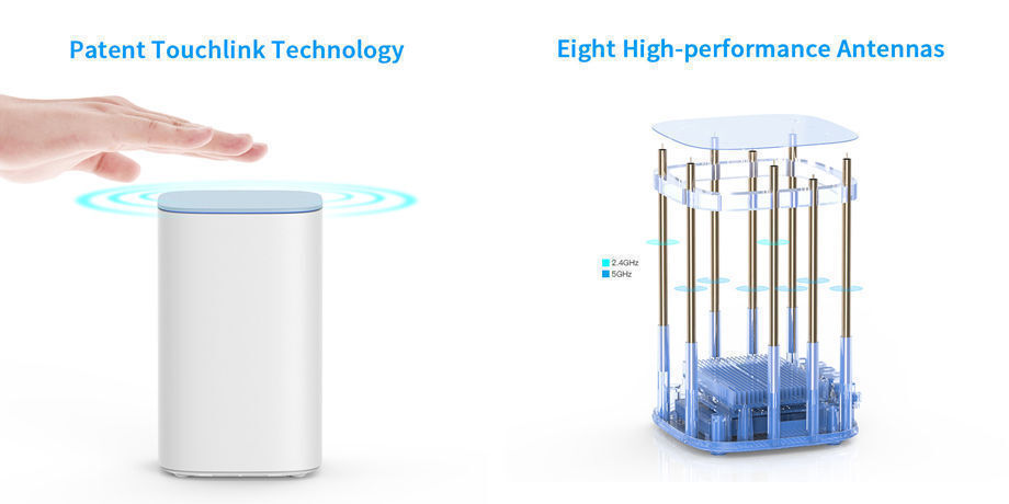 Buy Wholesale China Ce Fcc Ac3000 Tri-band Whole Home Mesh Wifi Router ...