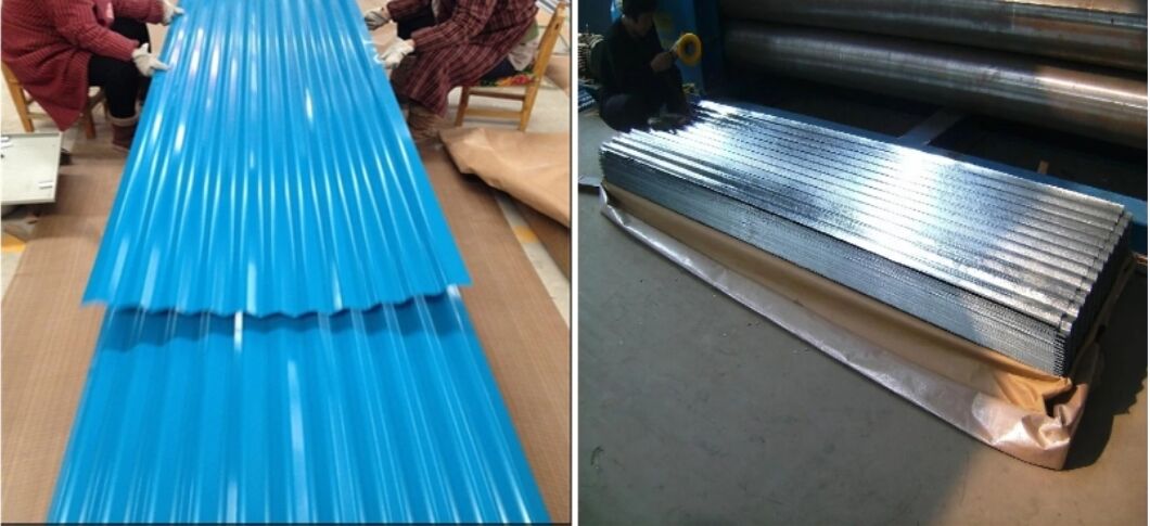 Lembaran Atap Logam Galvalume Dekoratif Berbentuk Lengkung Dengan ...