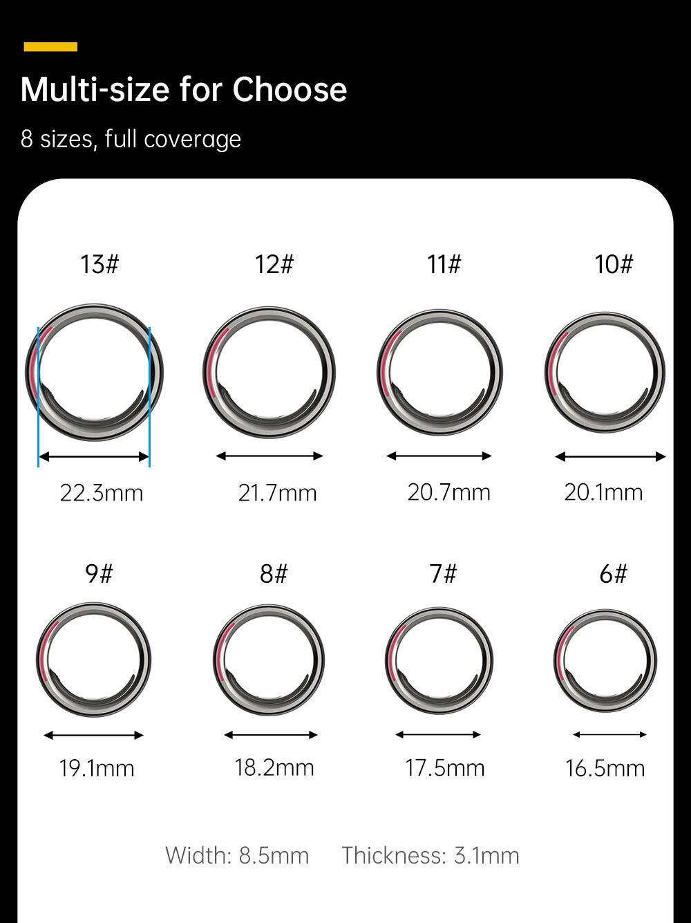 Oem Factory Price Smart Ring With Smart Touch Function Waterproof ...