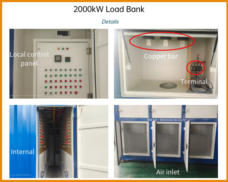 Buy Wholesale China 2000kw Resistive Load Bank With Local Manual ...