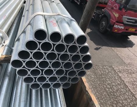 Good Quality Large Diameter 58mm 12ft 3meter Length Hot Dip Galvanized ...