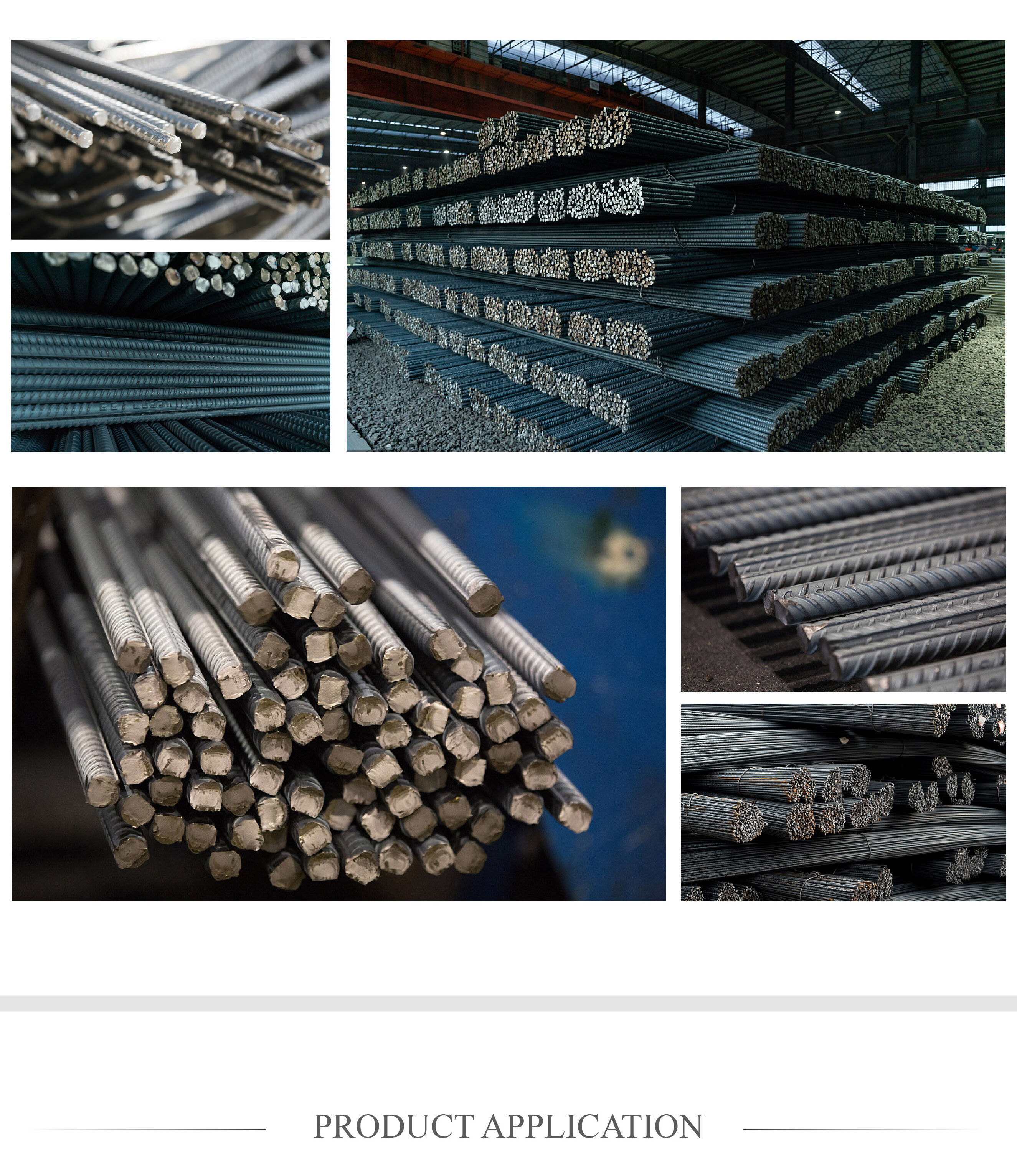 China Supplier Hot Sale Deformed Steel Bar Mild Steel Rebar Iron Rod ...