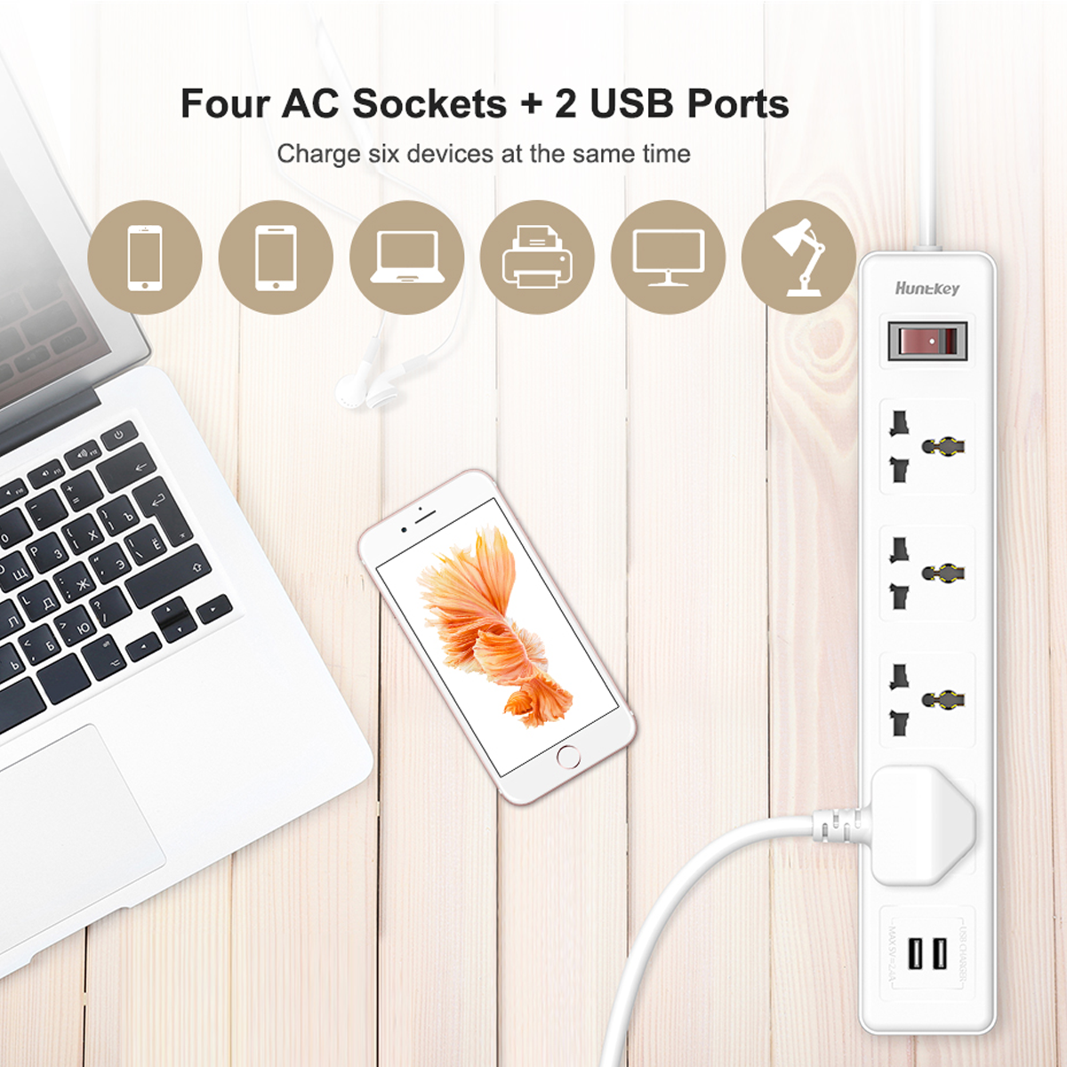 Buy Wholesale China Universal Standard Power Strips, Two Usb Ports And ...
