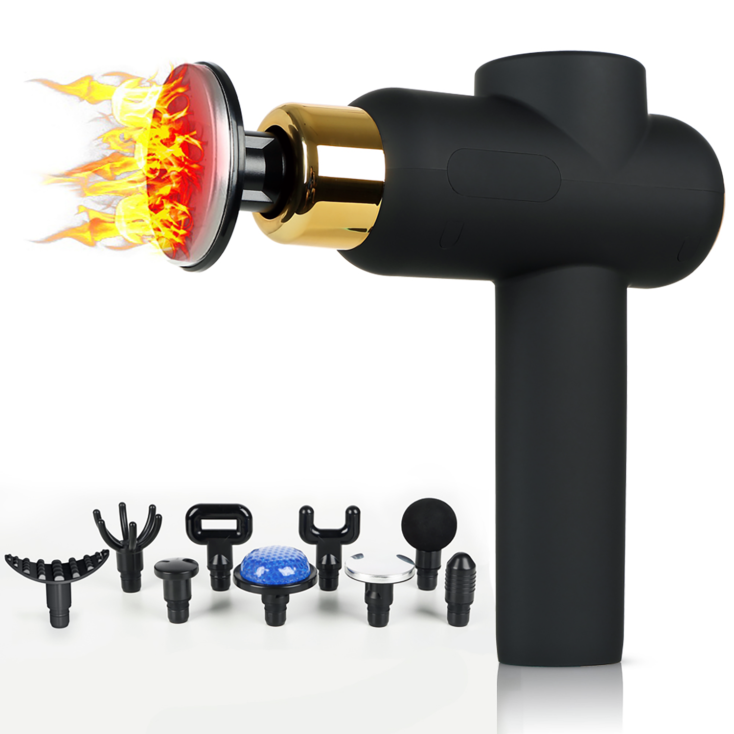 Bulk Buy China Wholesale Heating & Cold Massage Gun, 9 Heads ...