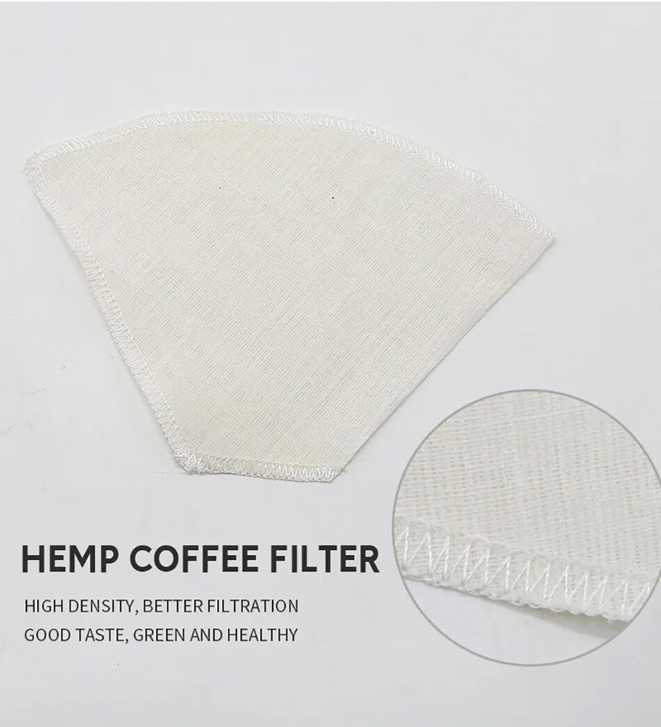 Heat Seal Cone Coffee Tea Bag Filters Paper Disposable For Pour Over ...