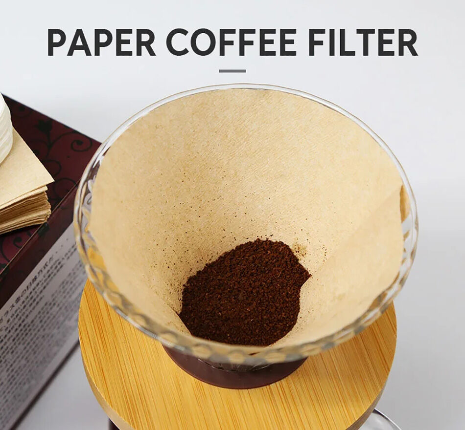 Heat Seal Cone Coffee Tea Bag Filters Paper Disposable For Pour Over ...