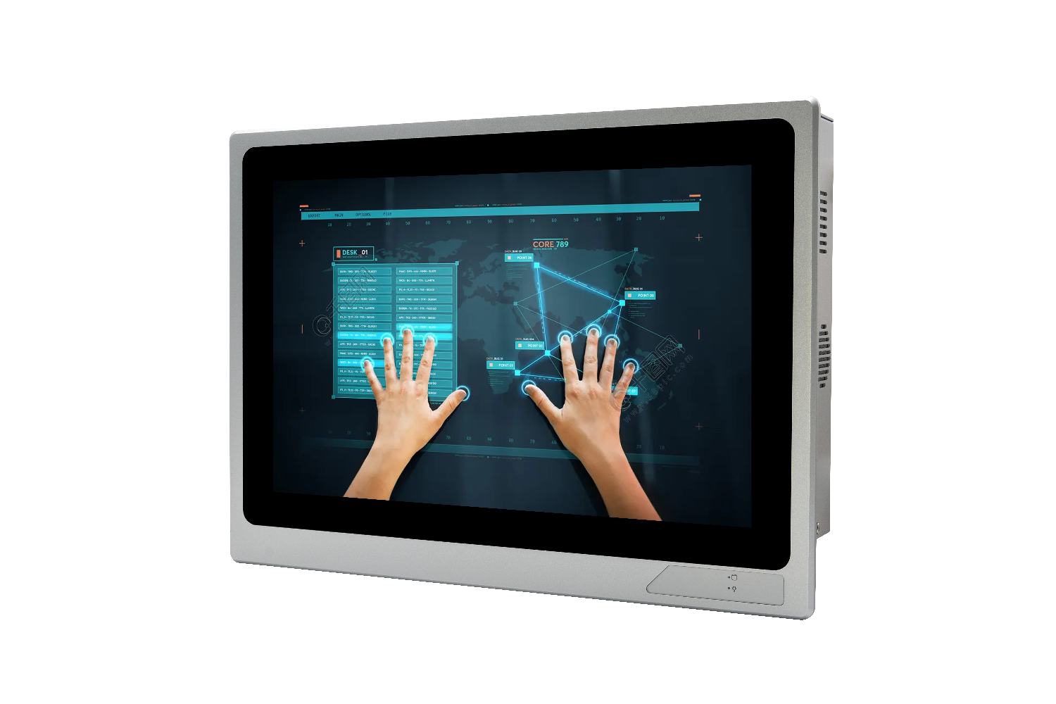 Buy Wholesale China Industrial Touch Tablet Computer Dual Network Port ...